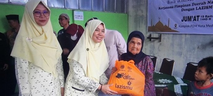 NASYIATUL AISYIYAH DAN LAZISMU BERBAGI KEBAIKAN DI KOTA MEDAN - Lazismu
